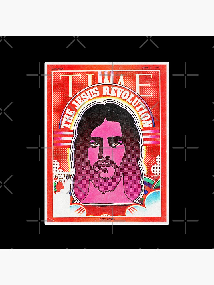 "THE JESUS REVOLUTION 2023 Retro Vintage Magazine Cover Design" Clock ...