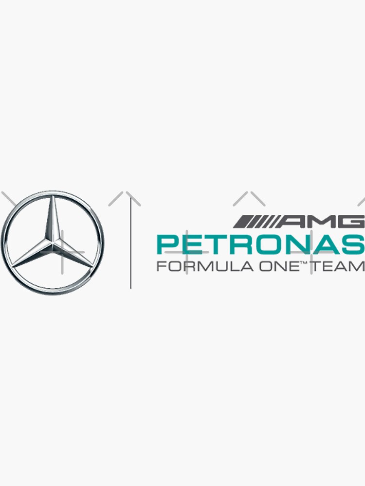 "AMG PETRONAS F1 TEAM [Mercedes]" Sticker for Sale by Le-Eef | Redbubble
