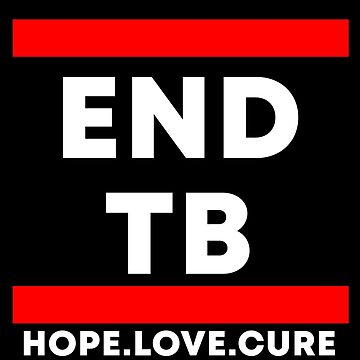 "END TB Tuberculosis Awareness" Sticker for Sale by Color-Sparkle ...