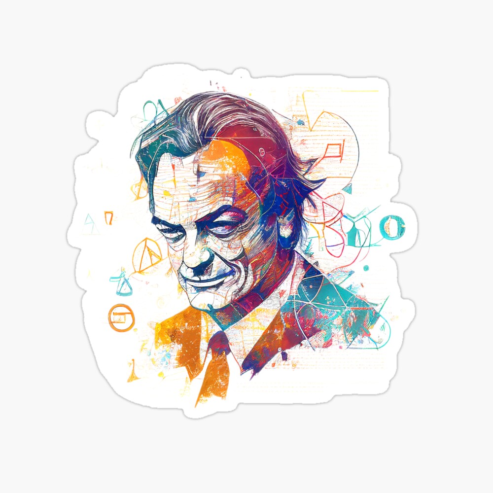 Pintura De Richard Feynman ¿Puede Quien Sea Convertirse En