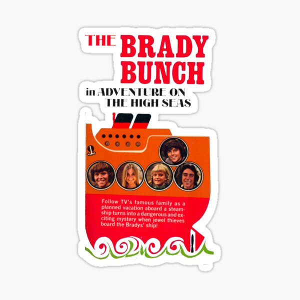 "The Brady Bunch" Sticker for Sale by GRAFIKA65 | Redbubble