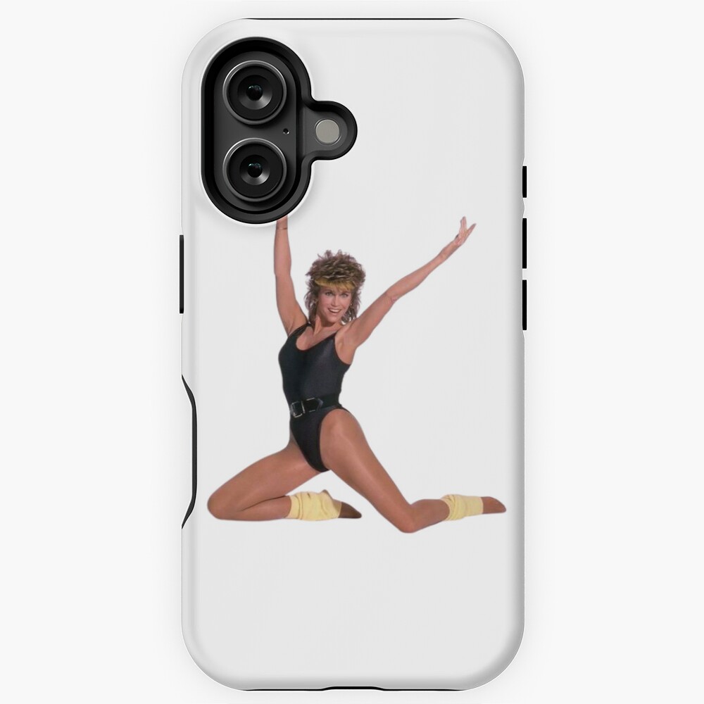 "Jane Fonda Vintage Aerobics " Sticker for Sale by TeeKid | Redbubble