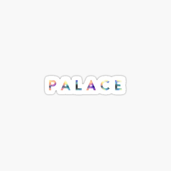 "PALACE" Sticker for Sale by natalie81400 | Redbubble