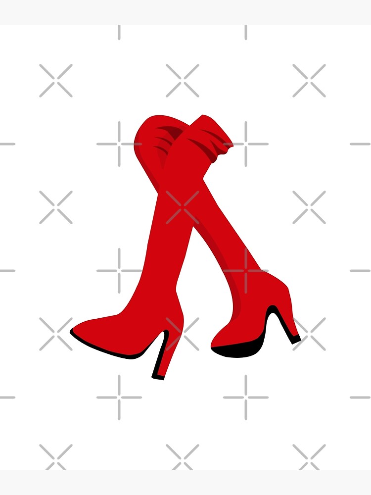 Big Red Boots Premium Matte Vertical Poster sold by Bhavya Shah | SKU ...