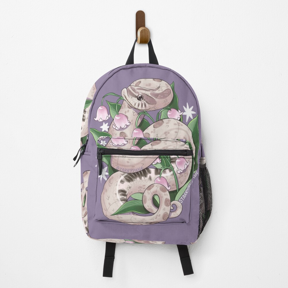 Lavender Hognose Snake With Lily Of The Valley | Backpack