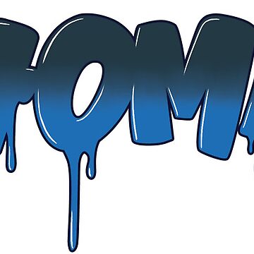 "Thomas Name Graffiti" Sticker for Sale by MCustoms | Redbubble