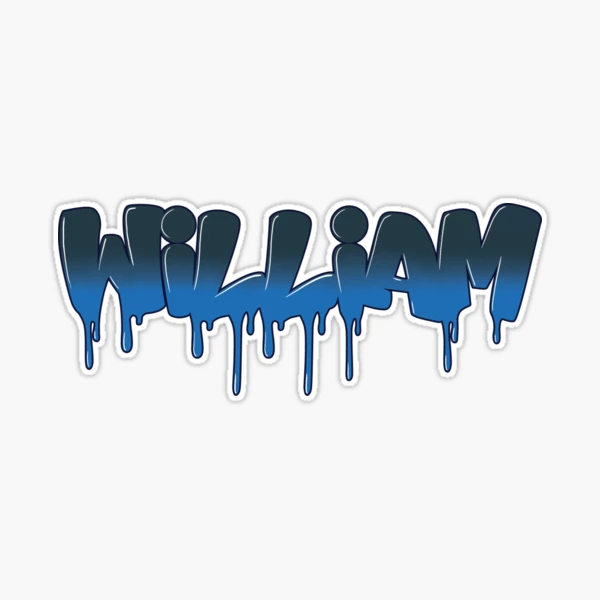 William Name In Bubble
