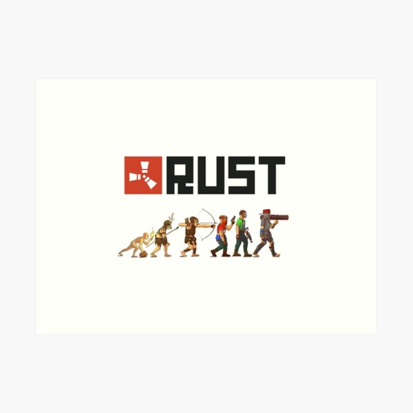 Rust Game Art Prints | Redbubble