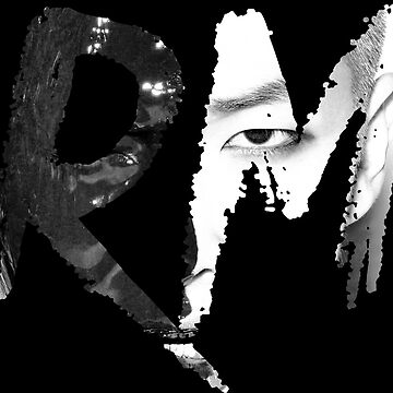 "RM" Sticker for Sale by ZeroKara | Redbubble
