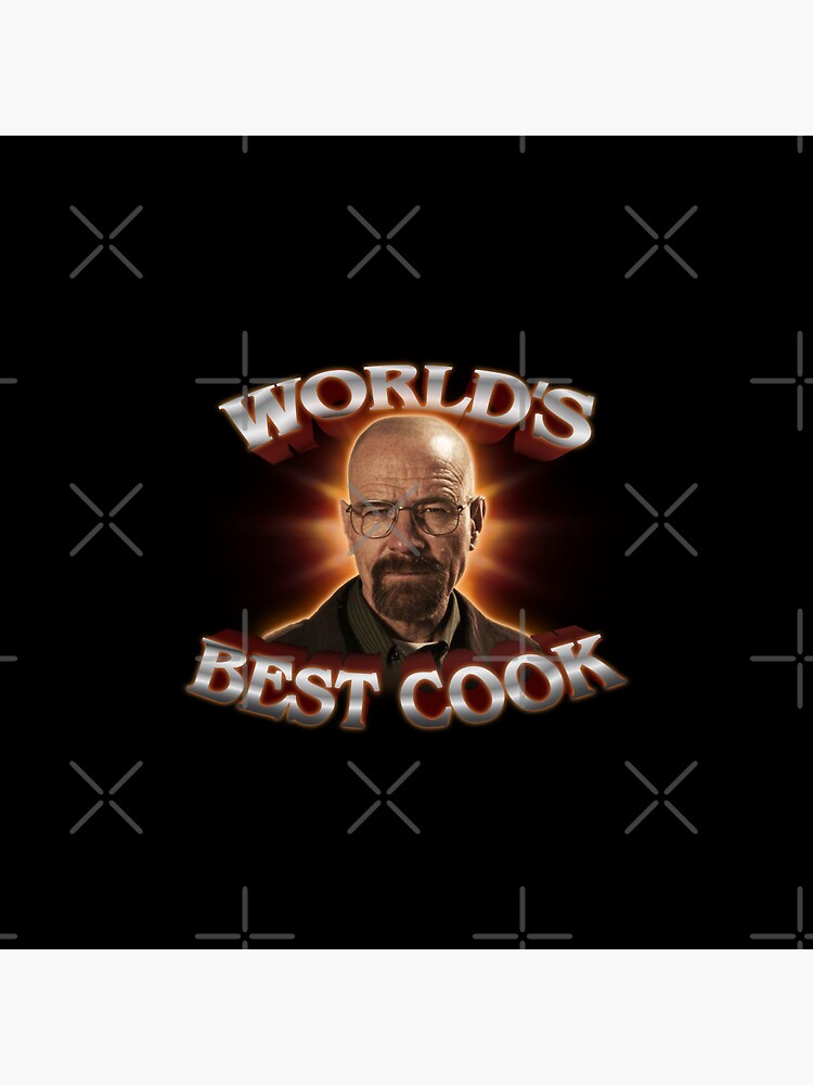 World's Best Cook Walter White Breaking Bad Design Pin Button sold by ...