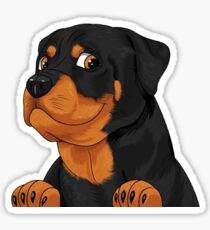 Rottweiler Stickers | Redbubble