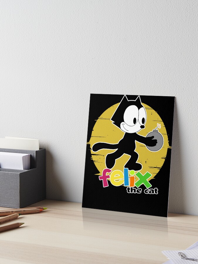 "Felix the cat animal have a bomb" Art Board Print for Sale by ...