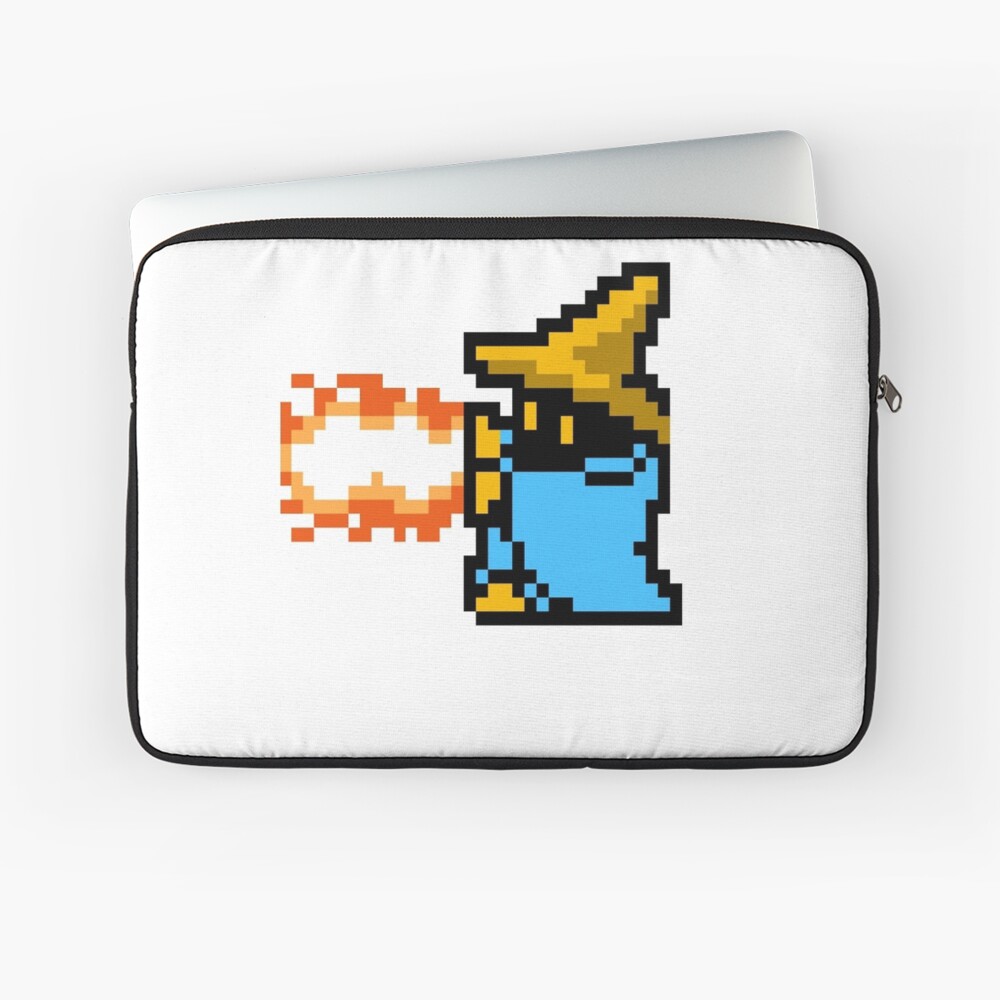 "8 Bit Black Mage" Sticker for Sale by Ryan Bamsey | Redbubble