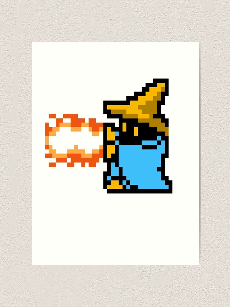 Mago Negro De 8 Bits