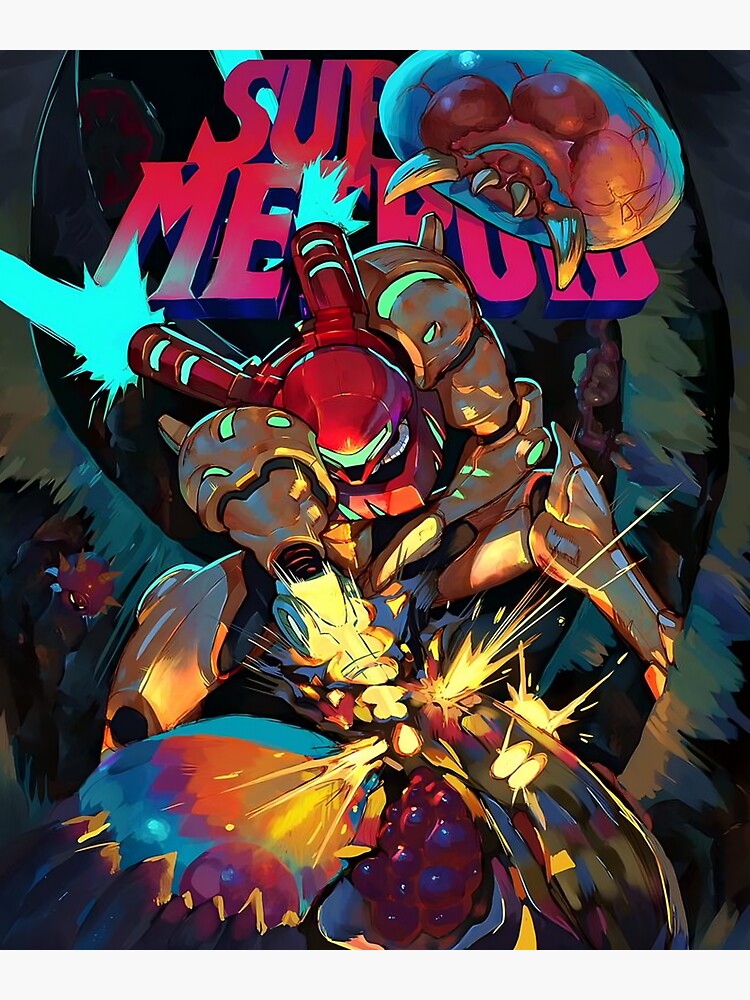 "metroid" Sticker for Sale by haynesnathan | Redbubble