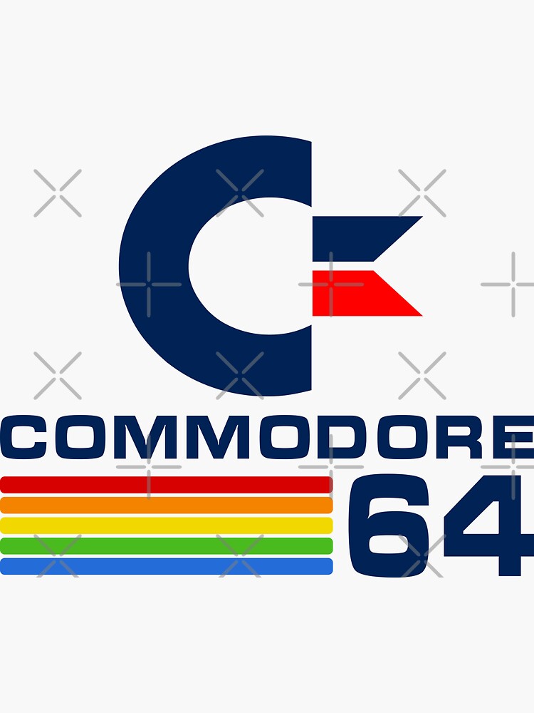 "Commodore 64" Sticker for Sale by Vinkobranko | Redbubble
