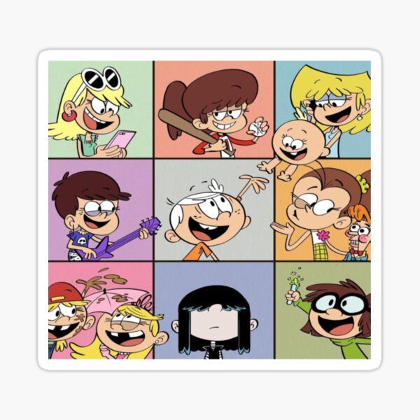 "The Loud House 5" Sticker for Sale by canbalzwyerr | Redbubble
