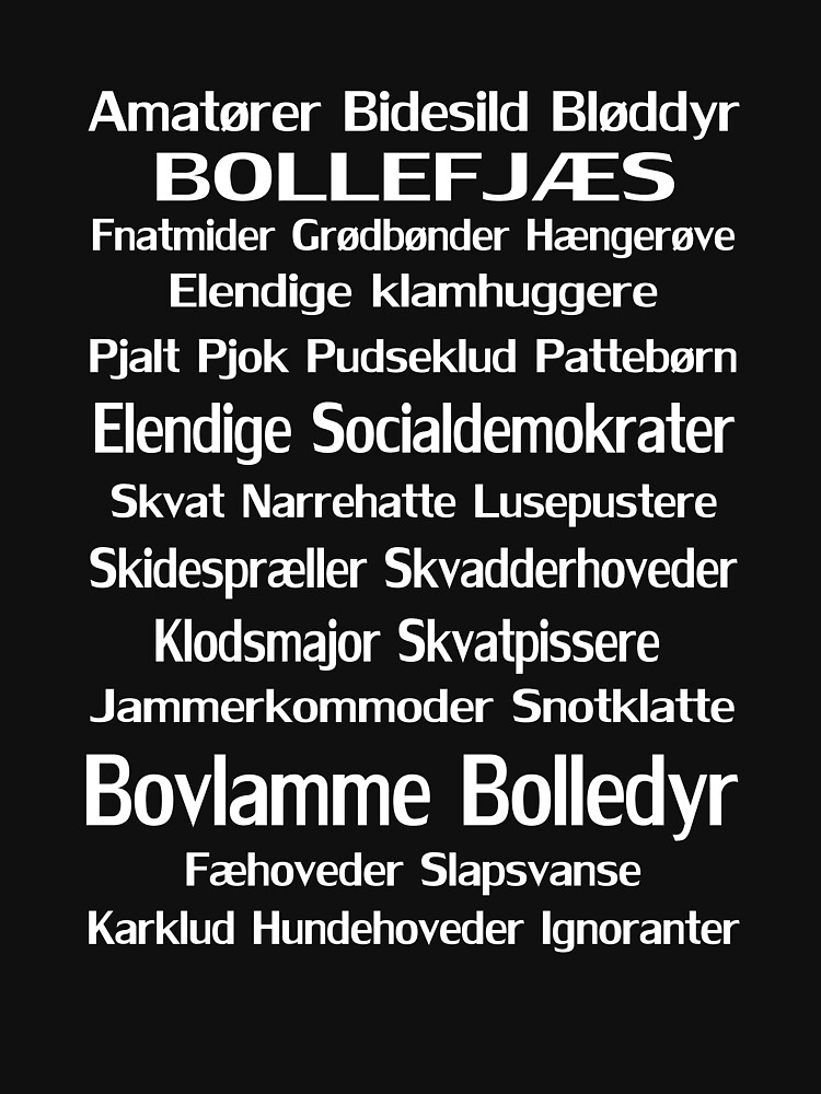 Olsen Banden Skæld Ud T Shirt For Sale By Johnze Redbubble Olsenbanden T Shirts Amatører 