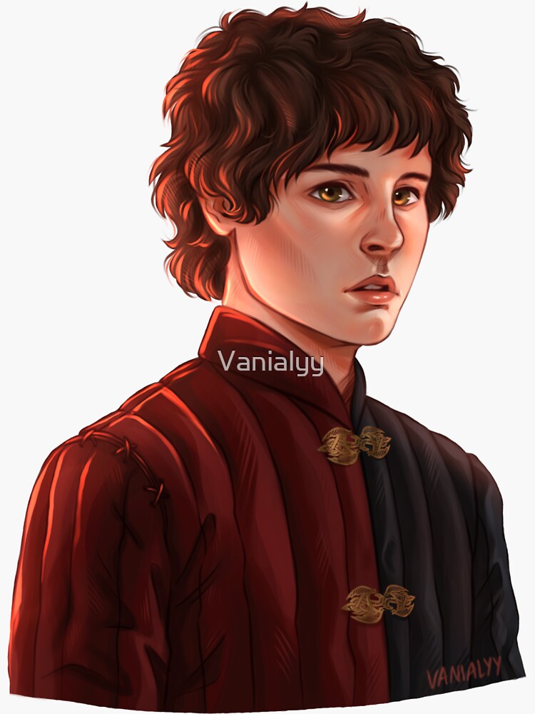 "Lucerys Velaryon" Sticker for Sale by Vanialyy | Redbubble