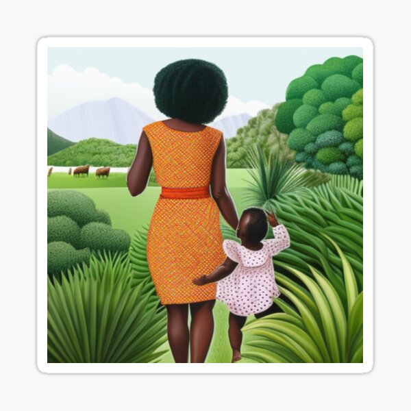 "Best Mama Africa Sticker" Sticker for Sale by Maberrd | Redbubble