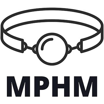 "Mmph Black Ball Gag" Sticker for Sale by stephenop92 | Redbubble