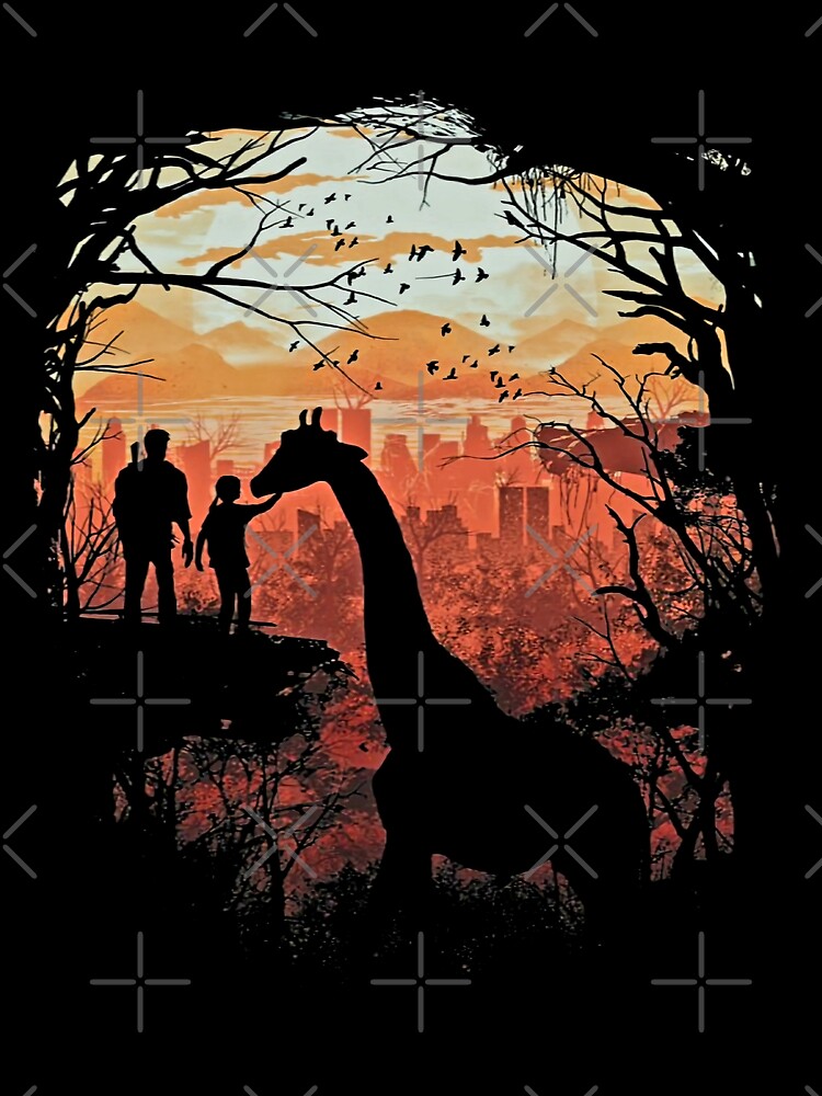 *PREMIUM XL PRINT *The Last Of Us, Giraffe Scene, Sunset, Untitled ...