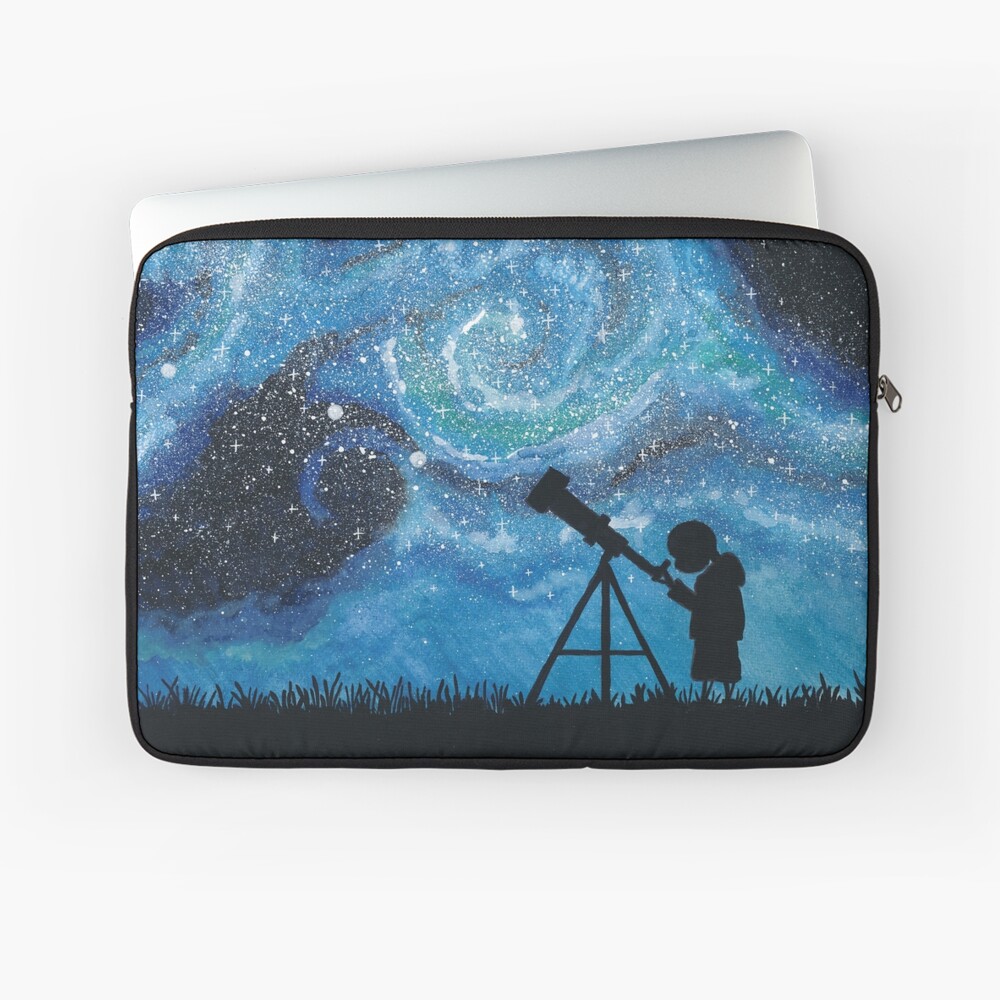 "Observing the Universe ~ Watercolor Painting" Canvas Print for Sale by ...