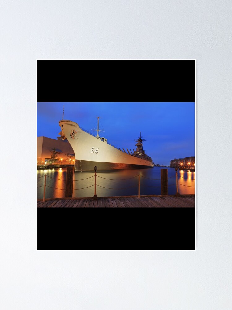 "uss wisconsin uss wisconsin uss wisconsin 6" Poster for Sale by ...