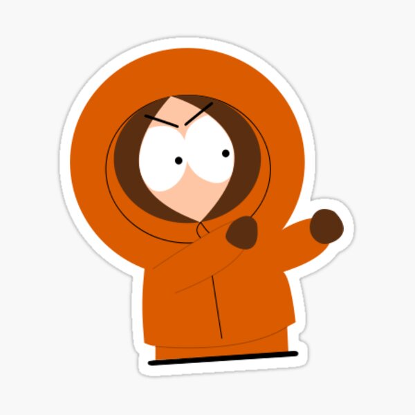 "Kenny South Park" Sticker for Sale by YourRequests | Redbubble