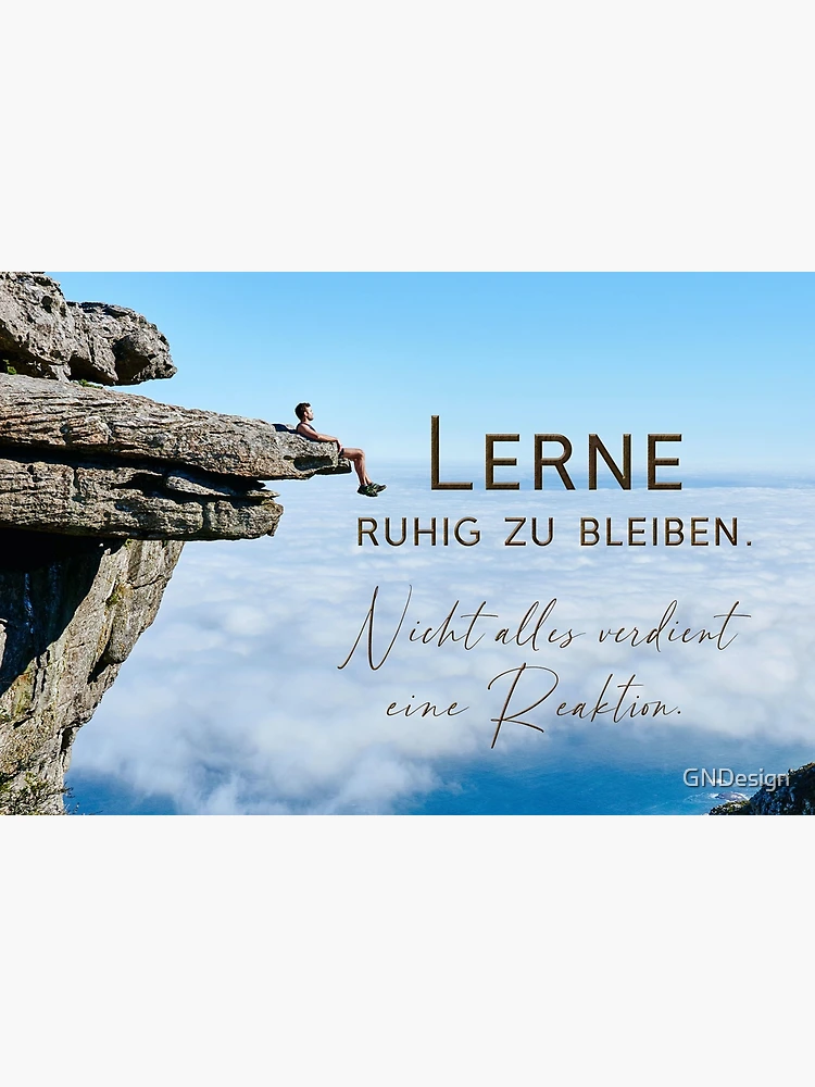 Bleib Ruhig Und Mach Weiter Zitate Tumblr