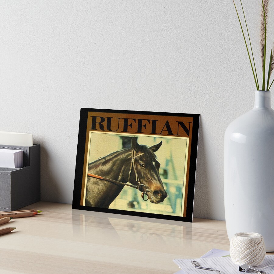 " Ruffian Horse" Poster for Sale by sagestar | Redbubble