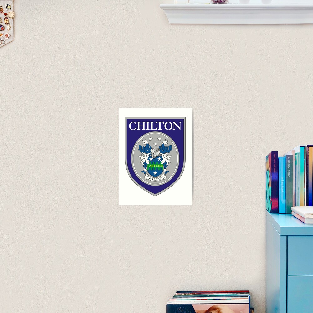 "Chilton Logo" Poster for Sale by ArtfulArcher | Redbubble