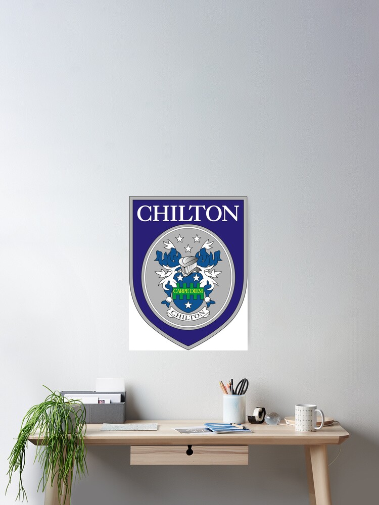 "Chilton Logo" Poster for Sale by ArtfulArcher | Redbubble