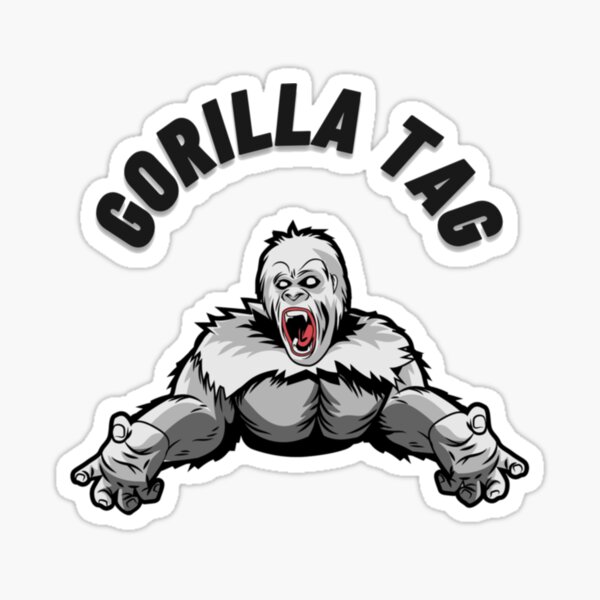 "Gorilla Tag" Sticker for Sale by FAUNALS | Redbubble