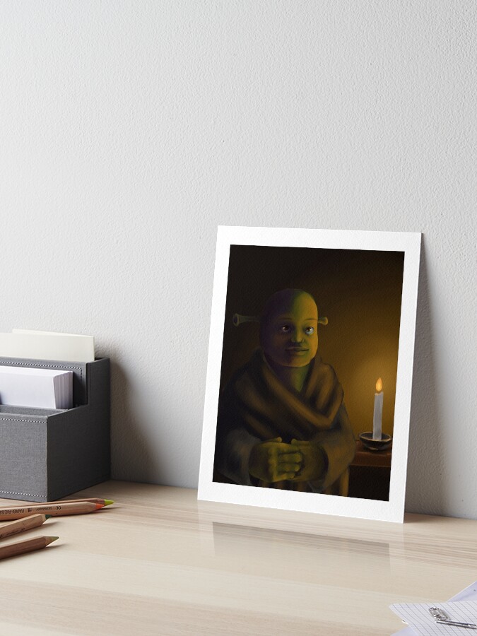 "Renaissance Shrek" Art Board Print for Sale by themoskabot | Redbubble