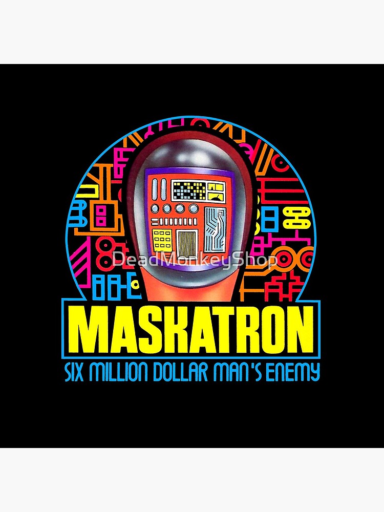 "SIx Million Dollar Man - Maskatron - Bionic Man's Enemy Retro TV Toy ...