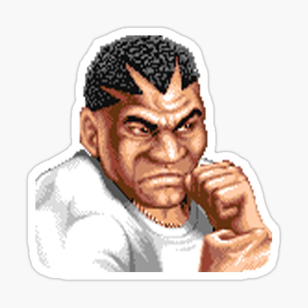 "Street Fighter Stickers | Balrog" Sticker by alexbrewer20 | Redbubble