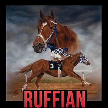 " Ruffian Horse" Essential T-Shirt for Sale by sagestar | Redbubble