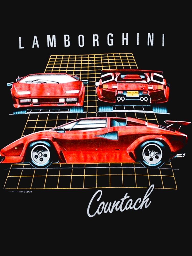 "Lamborghini Countach" Essential T-Shirt for Sale by SHOPEER33 | Redbubble