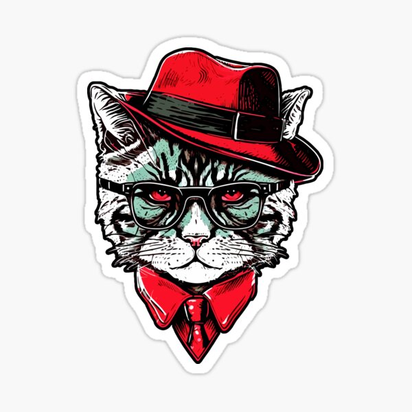 "Cat Daddy" Sticker for Sale by jmayordesigns | Redbubble