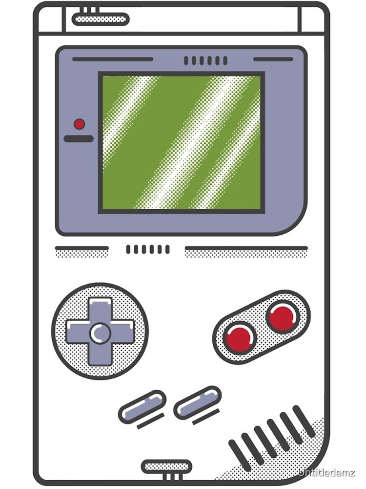 "Retro Gameboy" iPhone Case for Sale by Untitledemz | Redbubble