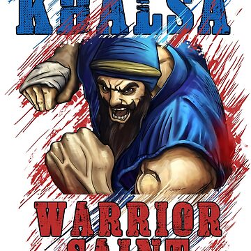"Khalsa Saint warrior" Sticker for Sale by GeorgeEmmanual | Redbubble