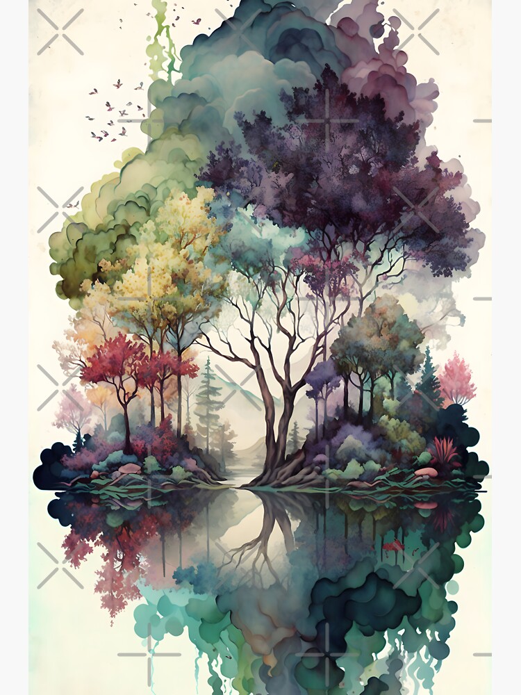 "Aspects of Nature The Meaning of Trees Uplifting Rainbow Colors ...
