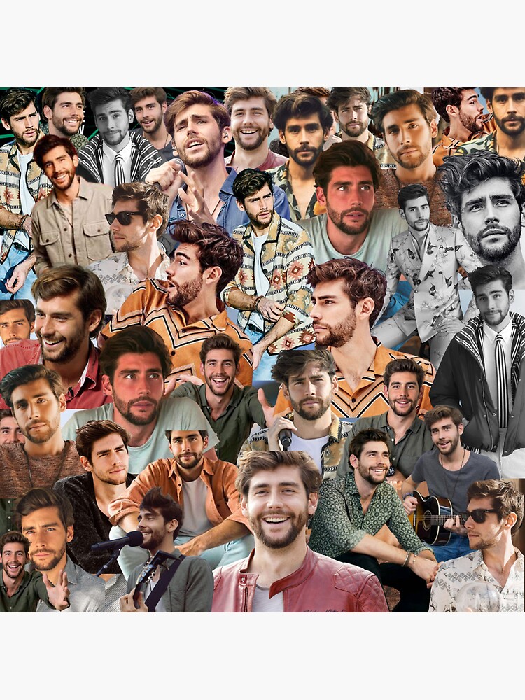 "Alvaro Soler Spanish-German singer Attractive Aesthetic Collage - 1 ...