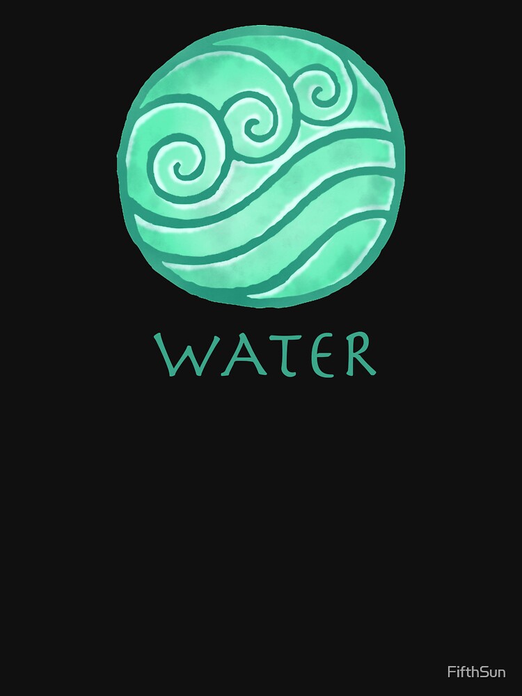 "Avatar: The Last Airbender Water Element Icon" Essential T-Shirt for ...