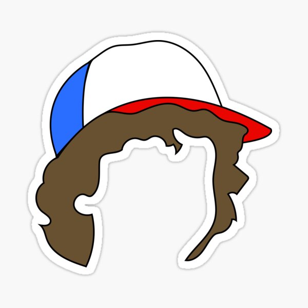 "Grr - Dustin" Sticker for Sale by Eleiden | Redbubble