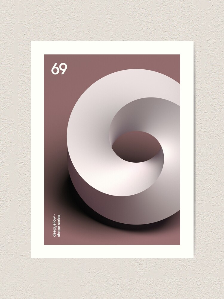 "69" Art Print for Sale by deepyellow | Redbubble