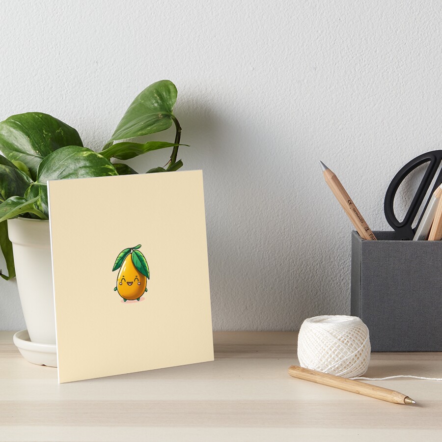"Cute Mango" Sticker by Grau7 | Redbubble