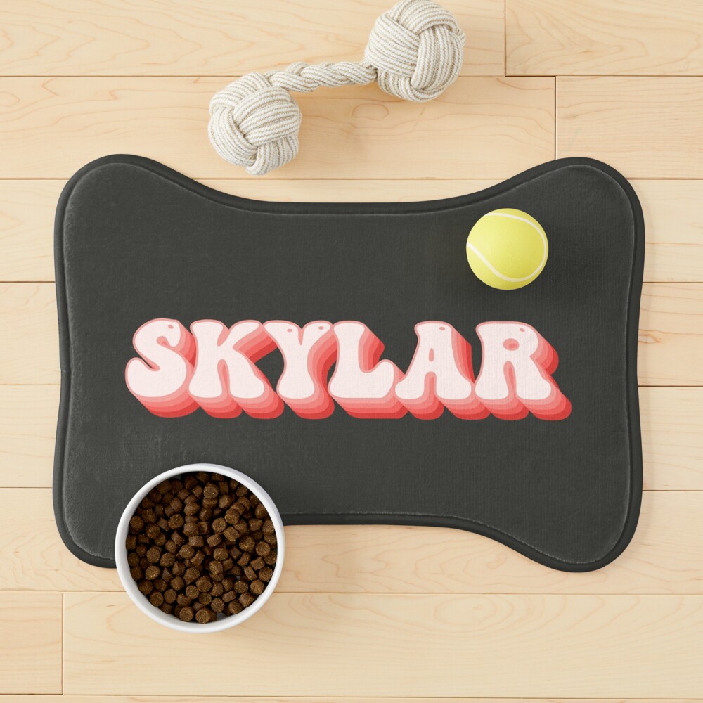 "Skylar - Name" Sticker for Sale by kindxinn | Redbubble
