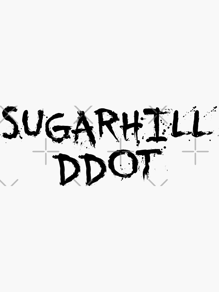 "Sugarhill Ddot Merch Sugarhill Ddot" Sticker for Sale by YazidiShopy ...